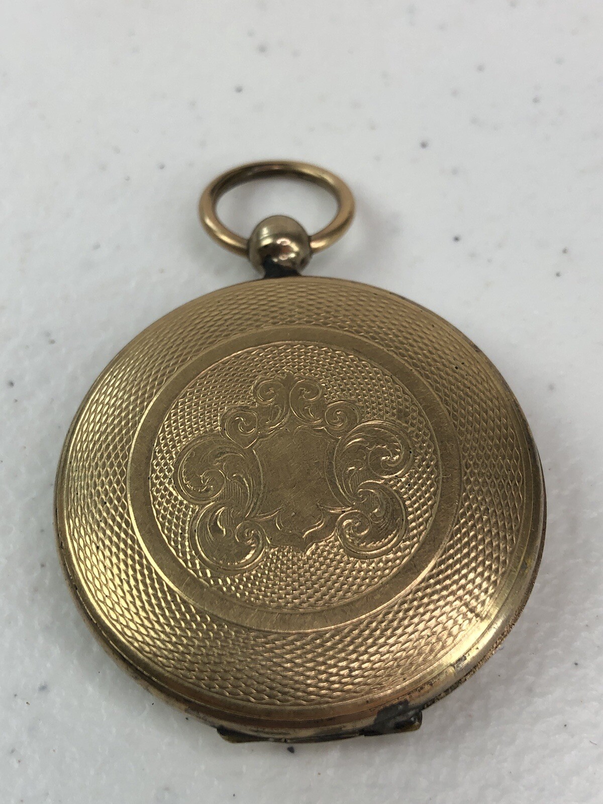 Civil War Era Locket With Tintype Of Man Woman And Child Girl Under ...