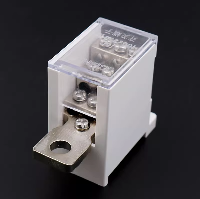 1/3/5/10Pc 1 In 9 Out DIN Rail Terminal Blocks 250A Max Input ...