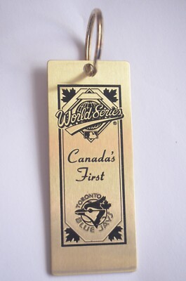Vintage Toronto Blue Jays Canada’s First World Series Keychain (1992 ...