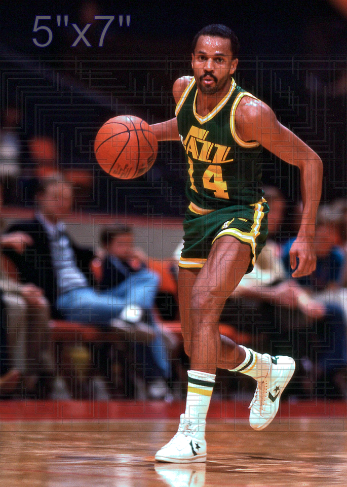 Rickey Green - Utah Jazz - choose a size - full color print | eBay