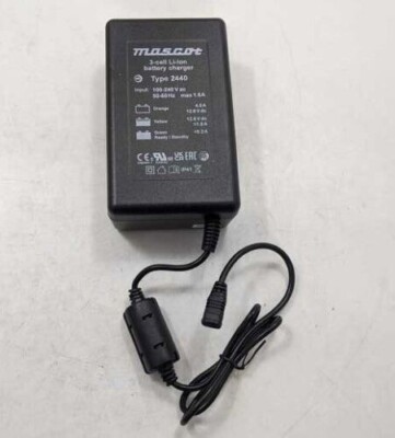 Mascot Battery Charger Type 2440 100-240V 2440 1350 00 12.6V 4.0A 3 ...