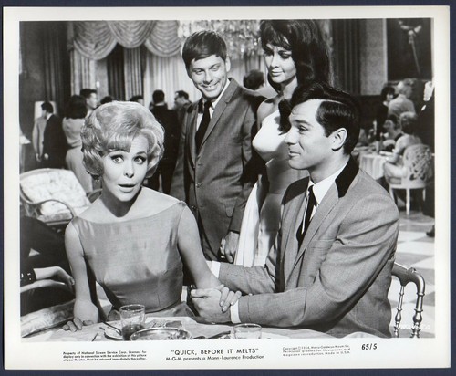 Janine Gray GEORGE MAHARIS Anjanette Comer QUICK BEFORE IT MELTS Orig ...