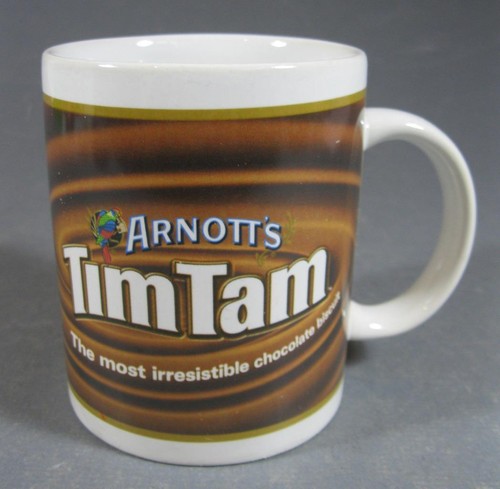 Arnott's TIM TAM pottery COFFEE MUG ceramic collectable | eBay Australia
