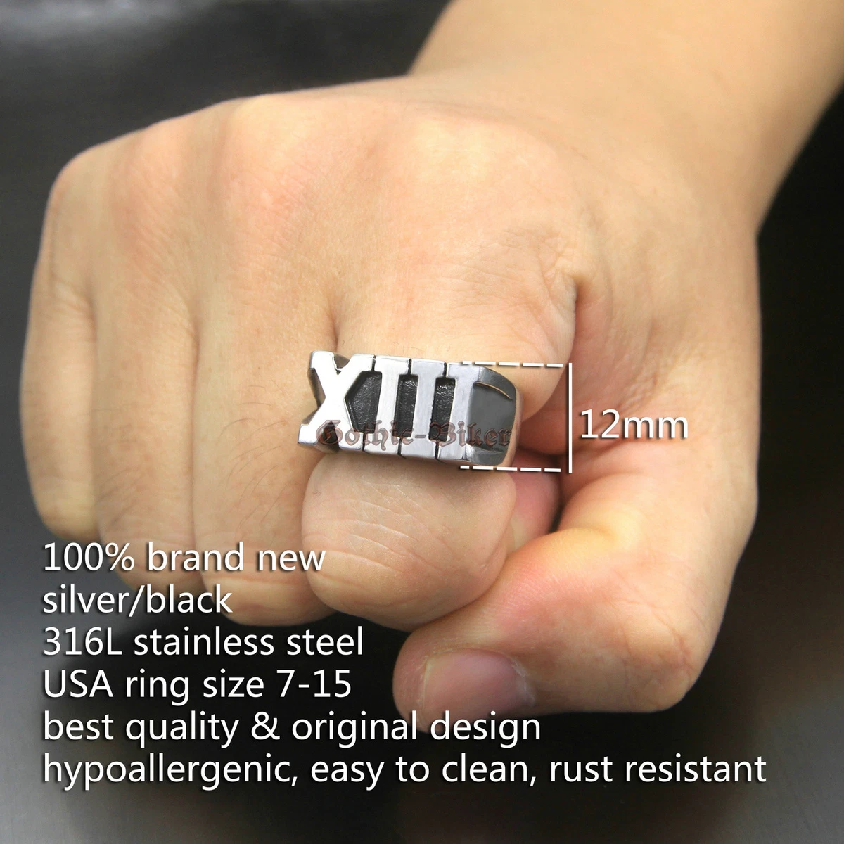 Roman Numeral 13 Designs