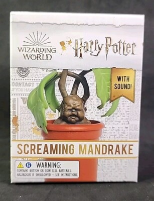 Harry Potter Wizarding World 3" SCREAMING MANDRAKE Figure w/ Sound | eBay