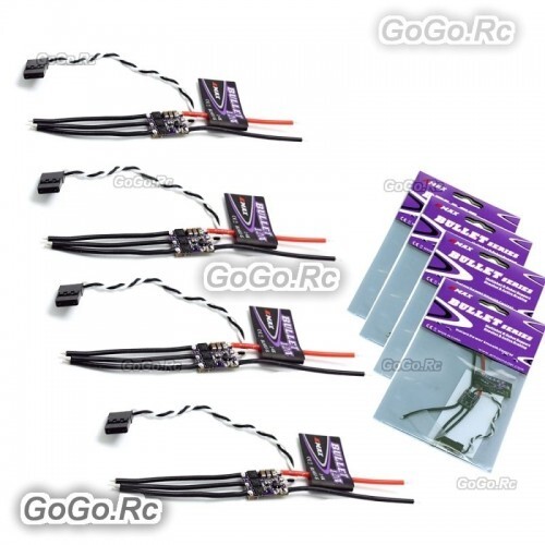 4 Pcs Emax Bullet BLHeli-S 12A Mini DSHOT ESC For 2-4S Brushless FPV | eBay