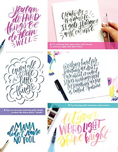 Super Simple Hand Lettering: 20 Traceable Alphabets, Easy Projects ...