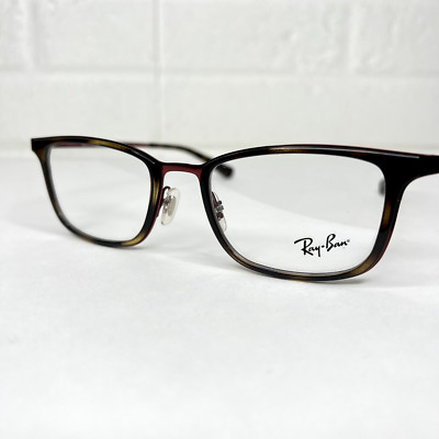 Ray Ban Eyeglasses-RB 6373M 2922 BROWN BRUSHED BORDEAUX 840 | eBay