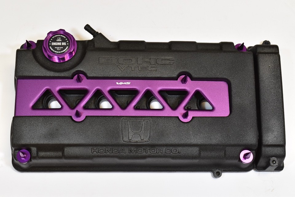 VMS PURPLE ENGINE DRESS UP H22 PRELUDE VALVE COVER INSERT WASHER SEAL ...