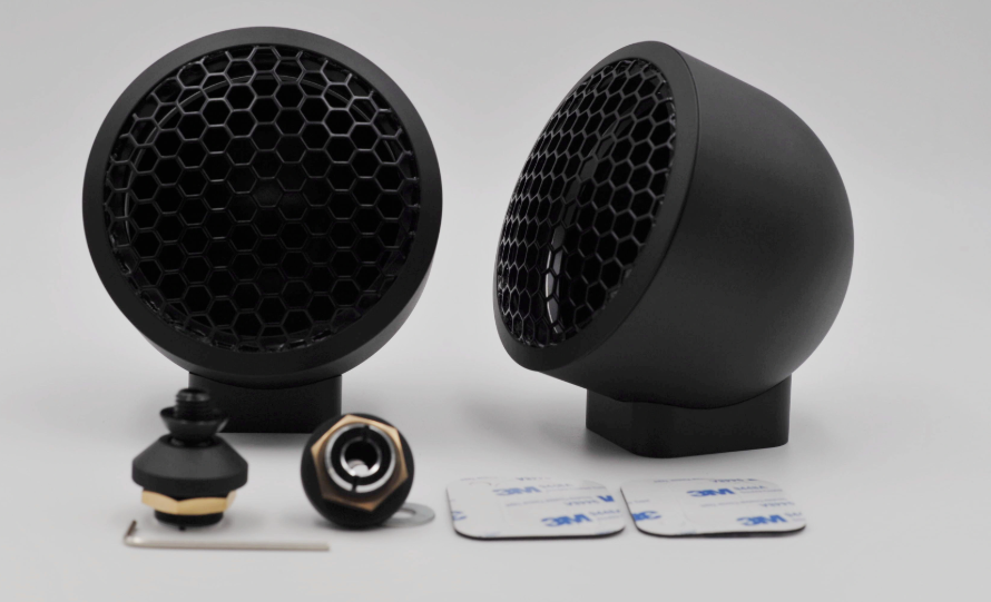 Aluminum 3.5 Inch Midrange Housing Encolsure Speaker Pods Mids 3.5 ...