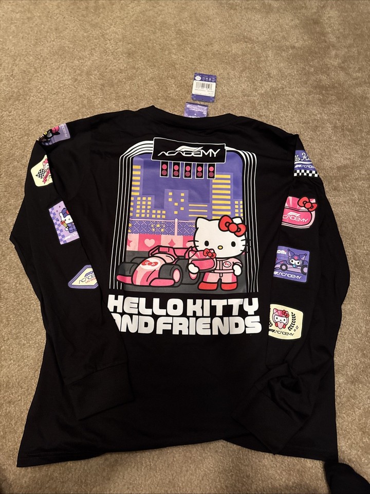 Hello Kitty X Formula 1 Kitty Tee Driver SIZE M | eBay