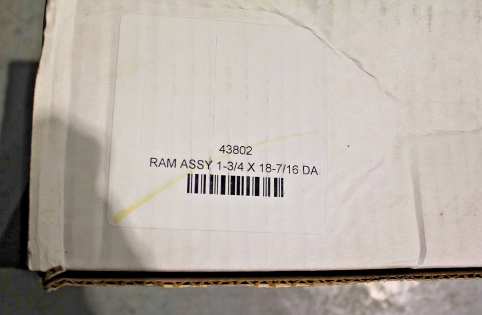 Genuine OEM SnowEx Ram Assembly 1-3/4 X 18-7/16 DA, 43802 | eBay