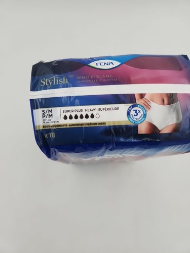 Tena Stylish Incontinence Underwear for Women S/M Super Plus Heavy 72 ...