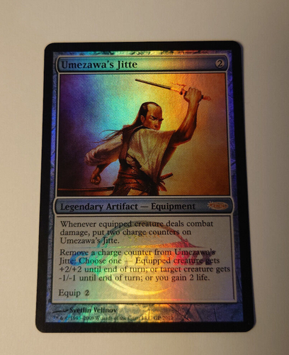 Umezawa's Jitte Grand Prix Promos Foil - Very Good - MTG Magic the ...