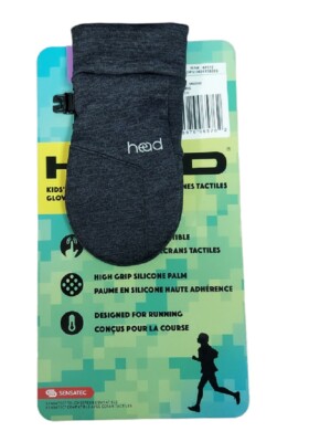 Head Kids Touchscreen Mittens Gray | eBay