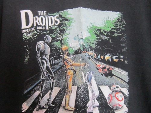 The Droids Crossing Abbey Road Star Wars T Shirt size 2XL,The Beatles ...