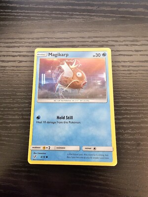 Magikarp - Sun & Moon: Detective Pikachu (8/18) - Holo LP - Pokemon ...