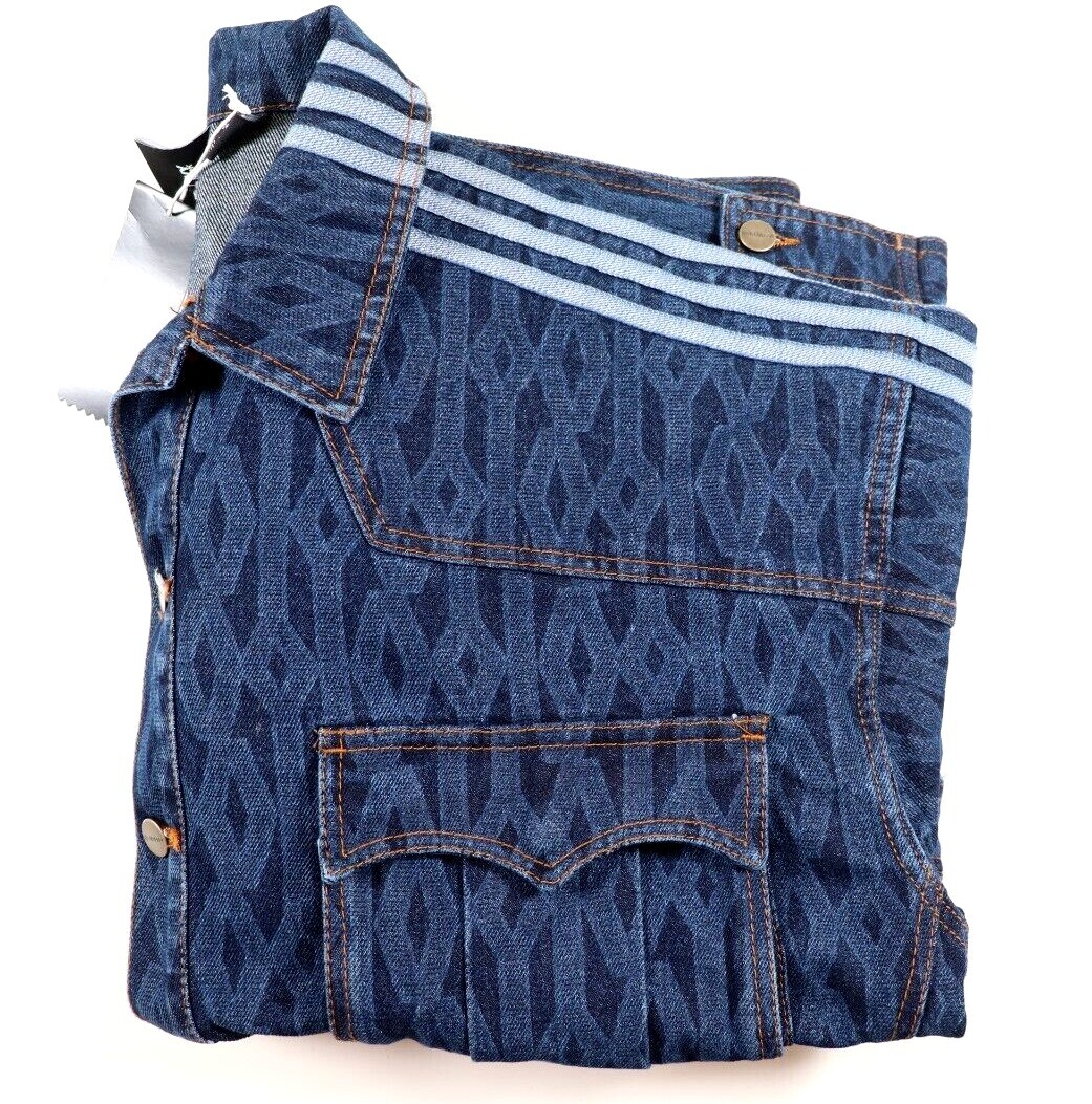 ADIDAS ORIGINALS X IVY PARK MONOGRAM DENIM LOOSE TRACK ADIDAS ORIGINALS X IVY PARK MONOGRAM DENIM LOOSE TRACK