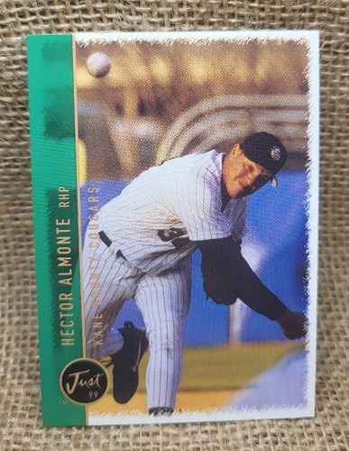 1999 Just Minors Hector Almonte Baseball Card #1 Kane County Cougars ...