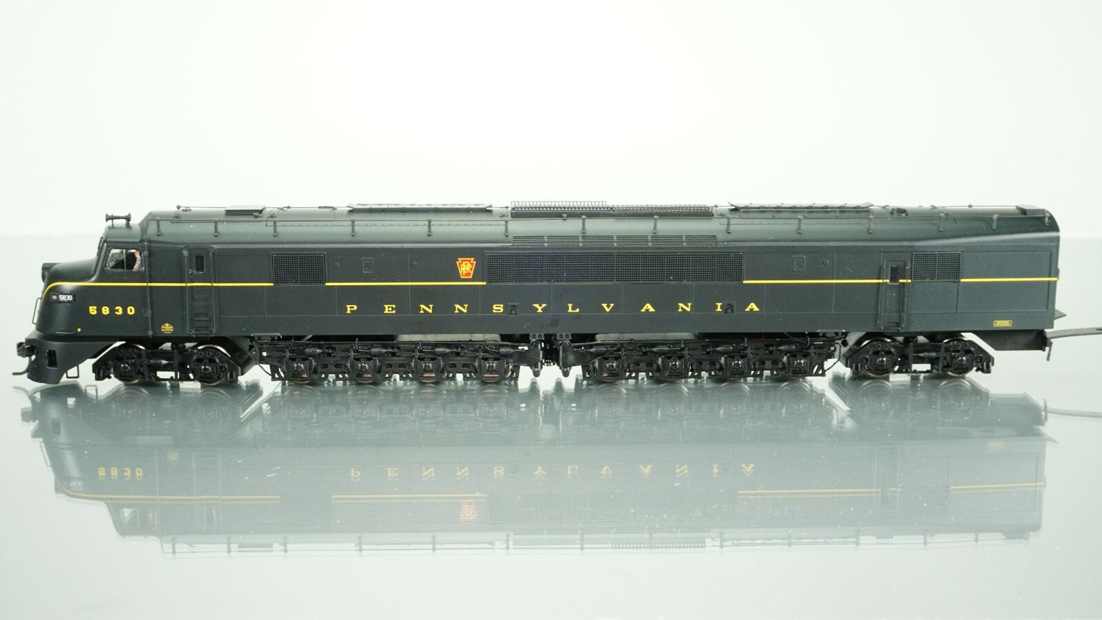 Broadway Limited Baldwin Centipede A-A set PRR 5830/5818 DCC w/Sound HO ...