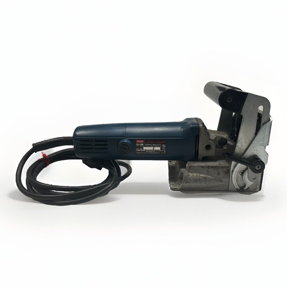 Ryobi JM-100 Biscuit Joiner Machine - 1 HP, 120V, Double Insulated w ...
