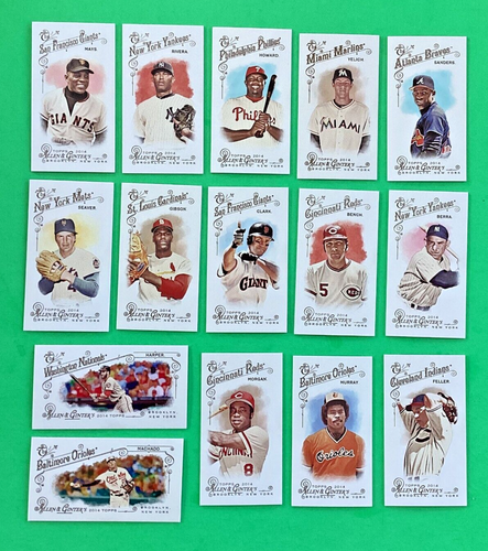 2014 TOPPS Allen & Ginter . REG MINI . COMPLETE YOUR SET . Pick 10 from ...