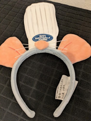 Disney Ratatouille Chef Remy Ears Headband Disney World Parks | eBay