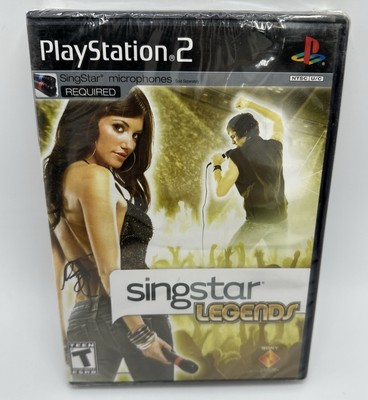 SingStar: Legends (Sony PlayStation 2, 2008) 1-8 Players, Brand New ...