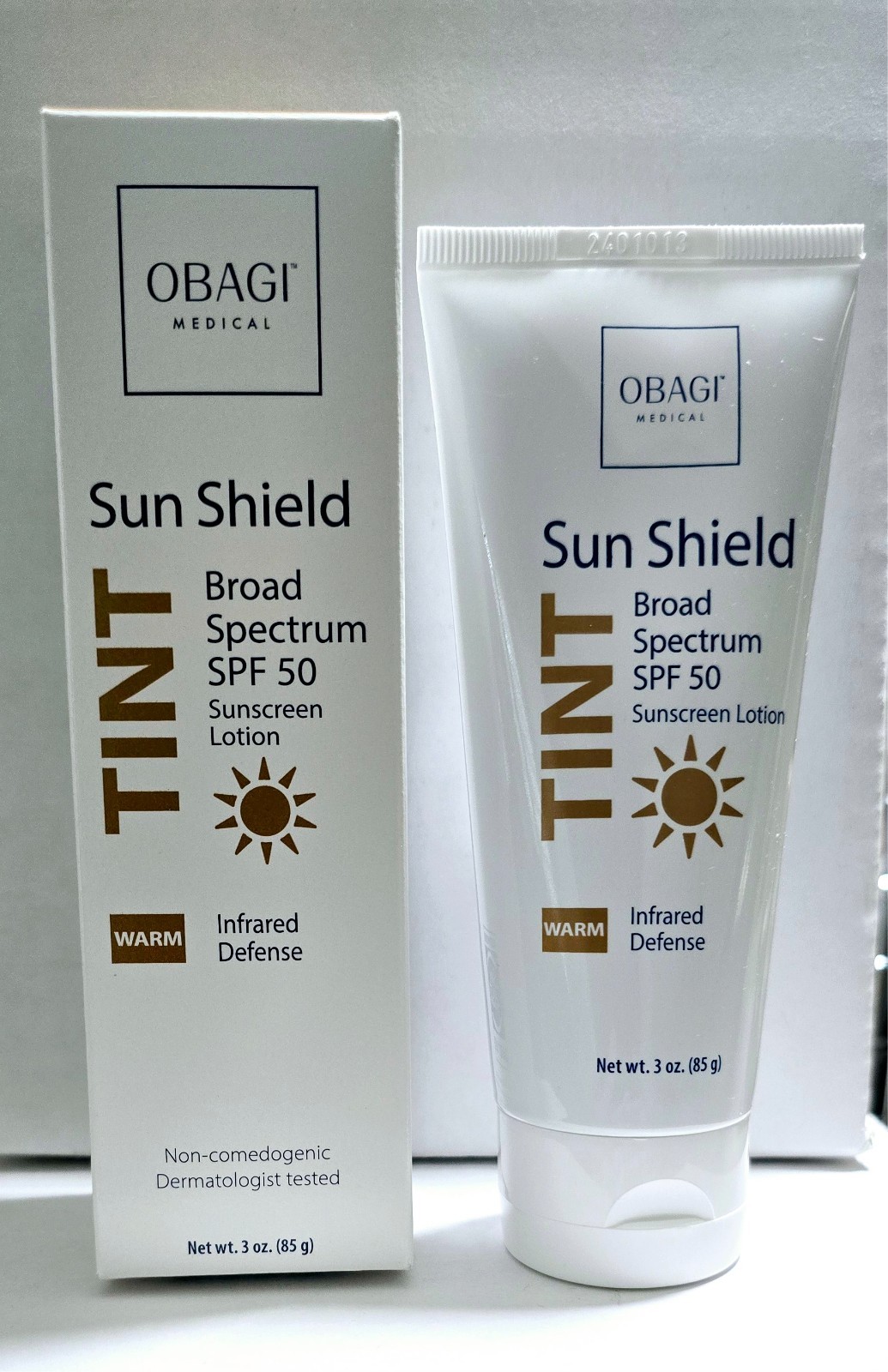 Obagi Sun Shield Broad Spectrum SPF50 TINT WARM 3.0 oz Brand New Sealed ...