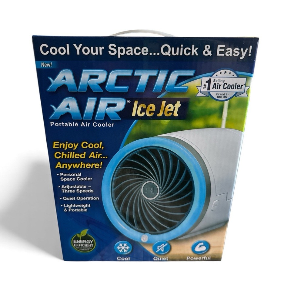 Arctic Air Ice Jet Air Cooler, 3 Speed Portable Cooler | eBay