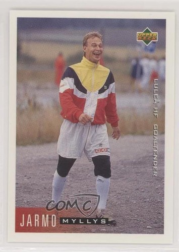 1995-96 Upper Deck Swedish Jarmo Myllys #113 | eBay