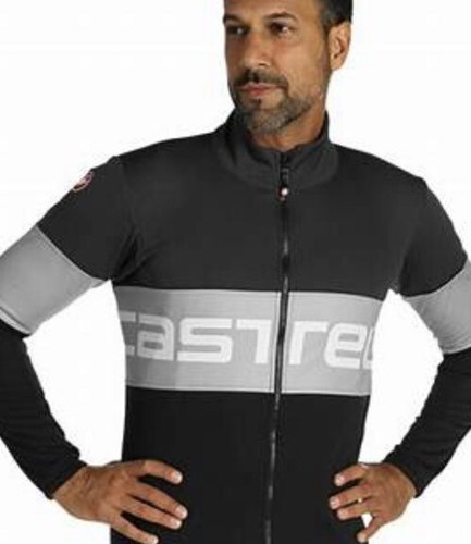 NEW Castelli Prologo Jacket, Black/Grey, Size X-Large | eBay