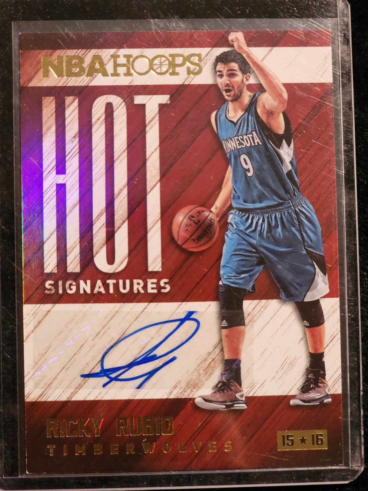 Ricky Rubio - 2015 Panini Hoops Hot Signatures | eBay