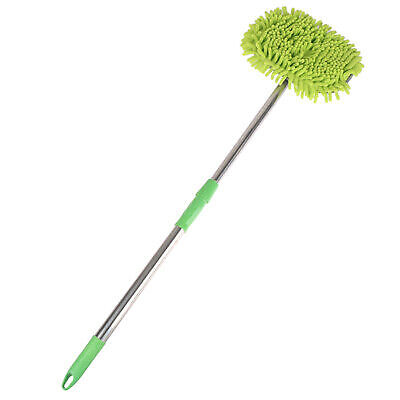 2 In 1 Car Cleaning Wash Brush Telescoping Long Handle Cleaning Mop ...