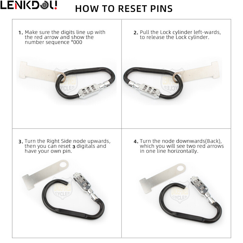 For Harley Motorcycle Helmet Lock Buckle Anti-theft Fastener T-Bar Kit ...