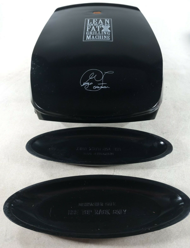 George Foreman Lean Mean Fat Grilling Machine 820 Watts Model GR-20 B8 ...