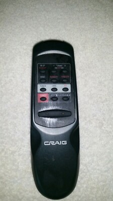 Craig Audio System Remote Control. Tuner, Cassette, CD Tested | eBay