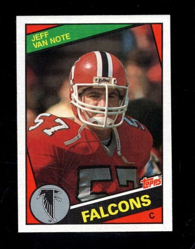 1984 TOPPS #220 JEFF VAN NOTE NM FALCONS NICELY CENTERED *X63601 | eBay