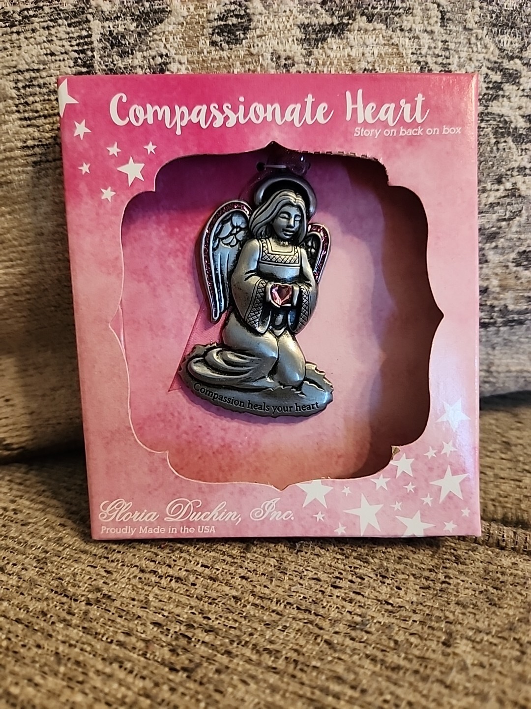GLORIA DUCHIN ORNAMENT “COMPASSIONATE HEART” ANGELS OF GRATITUDE NEW IN ...