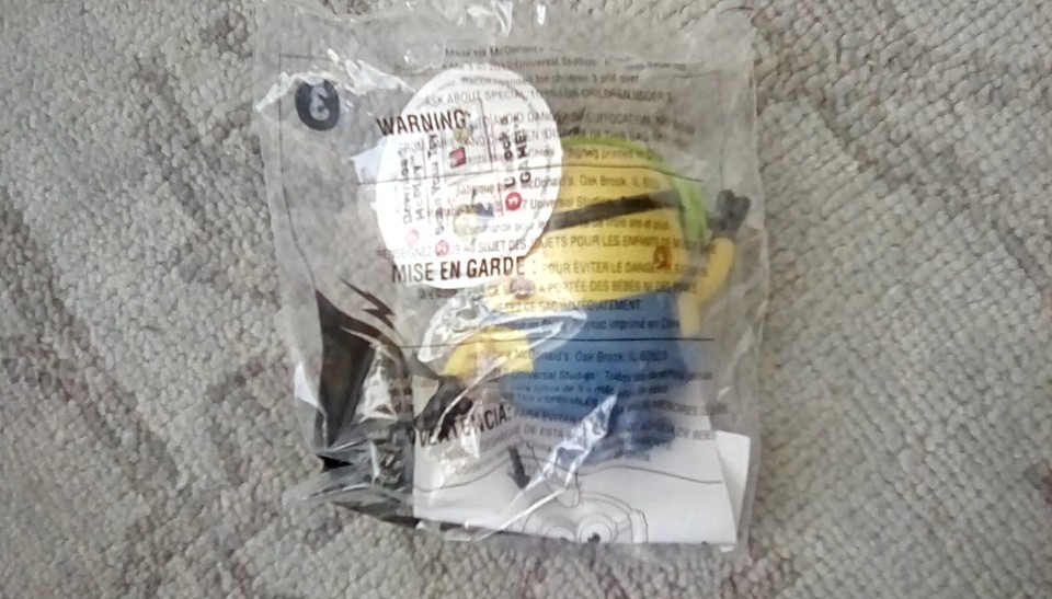 Despicable ME3 Groovin Minion ☆ New 2017 McDonald's Happy Meal Toy | eBay
