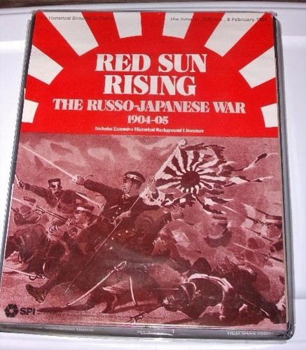 SPI 1977 Tray : RED SUN RISING - Russo-Japanese War game (PUN) EX | eBay