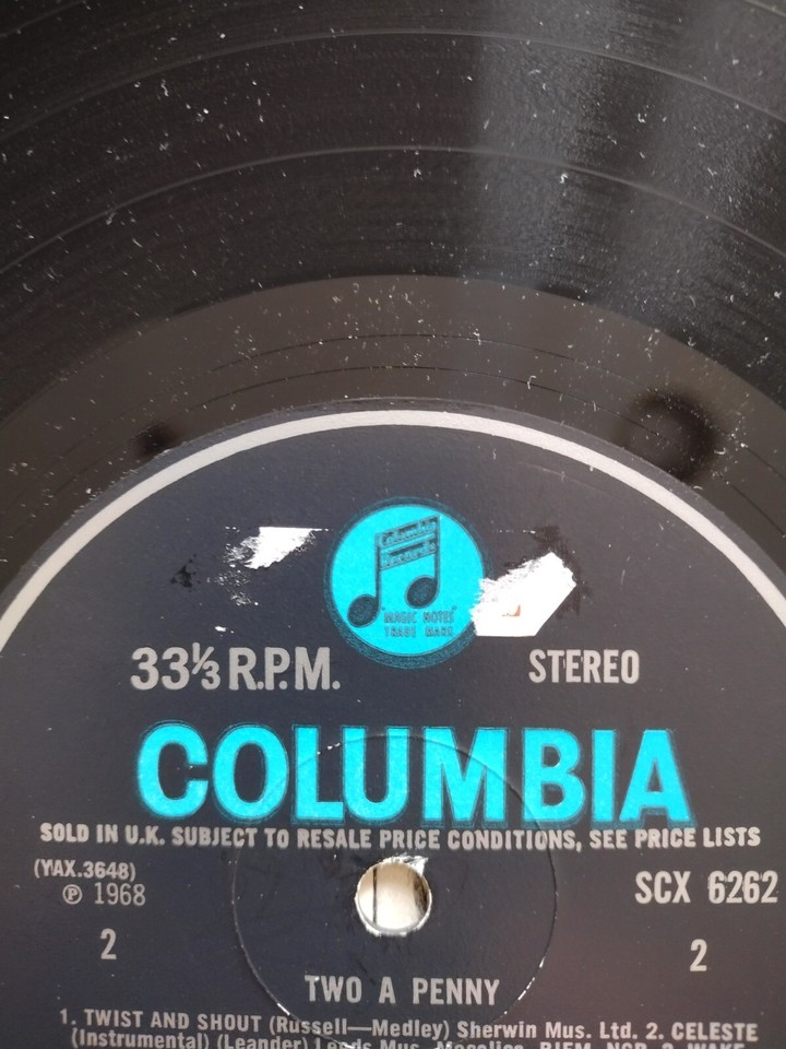 CLIFF RICHARD: Two A Penny - FACTORY SAMPLE - STEREO | eBay UK