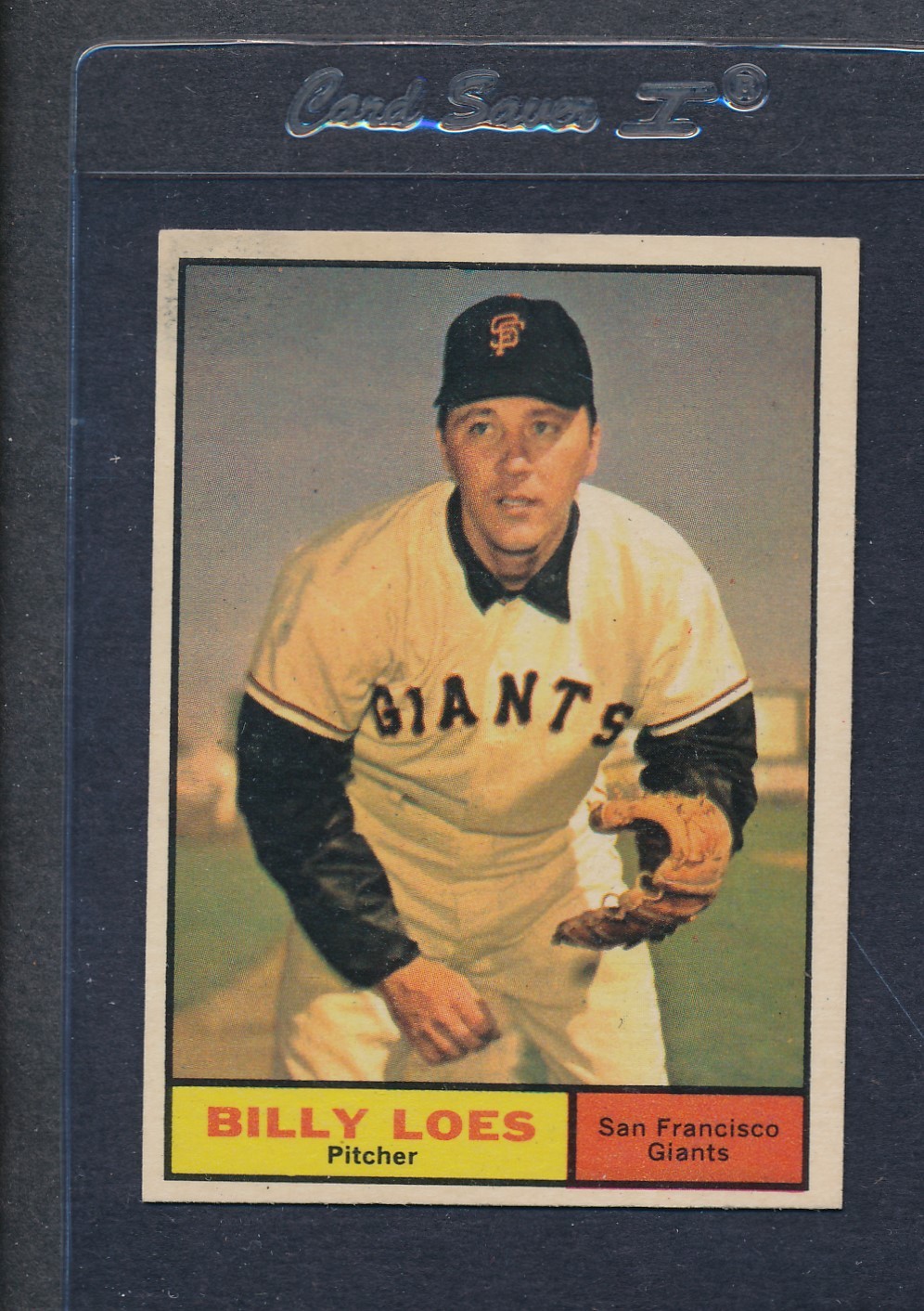 1961 Topps #237 Billy Loes Giants NM *3984 | eBay