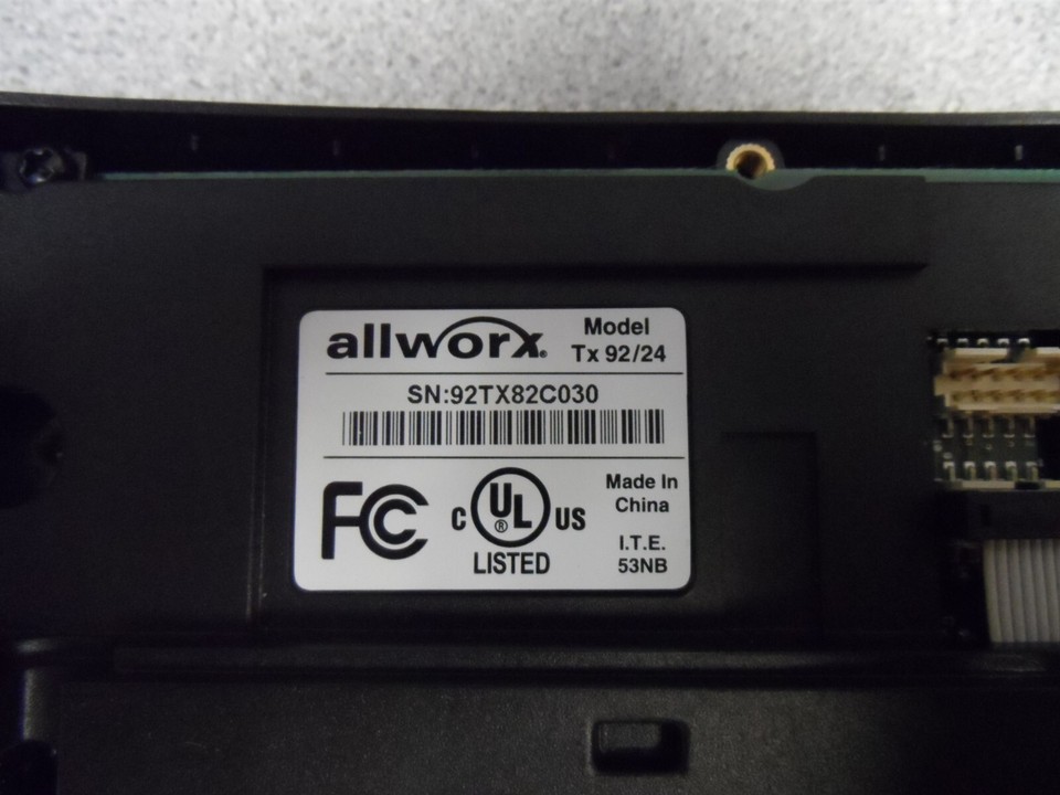Allworx Tx 92/24 Expander Module 9212 9224 Button Extender Add On ...