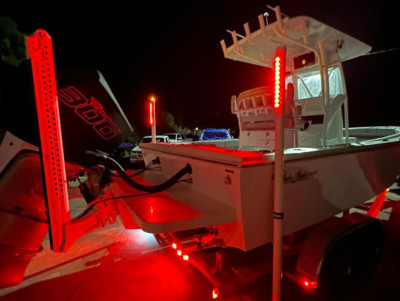 ! SPRING SALE !Boat Trailer Guide Post LED Set - Trailer - WARRANTY- | eBay