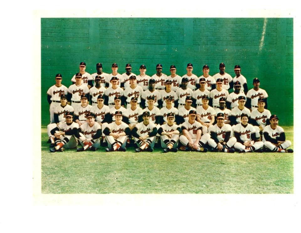 BALTIMORE ORIOLES 8X10 TEAM PHOTOS SET LOT OF 4 1967 1968 1969 1970 BASEBALL | eBay