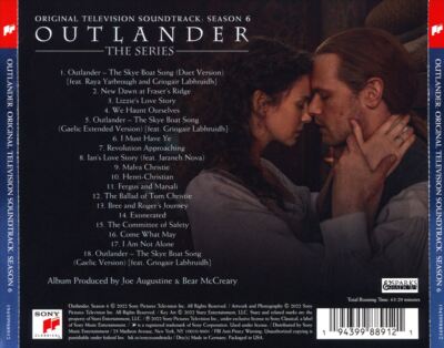 BEAR MCCREARY OUTLANDER: SEASON 6 [ORIGINAL TELEVISION SOUNDTRACK] NEW ...