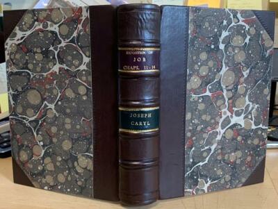 1652 Joseph Caryl 'Exposition Of The 11-14th Chapters Of Job' FINE ...