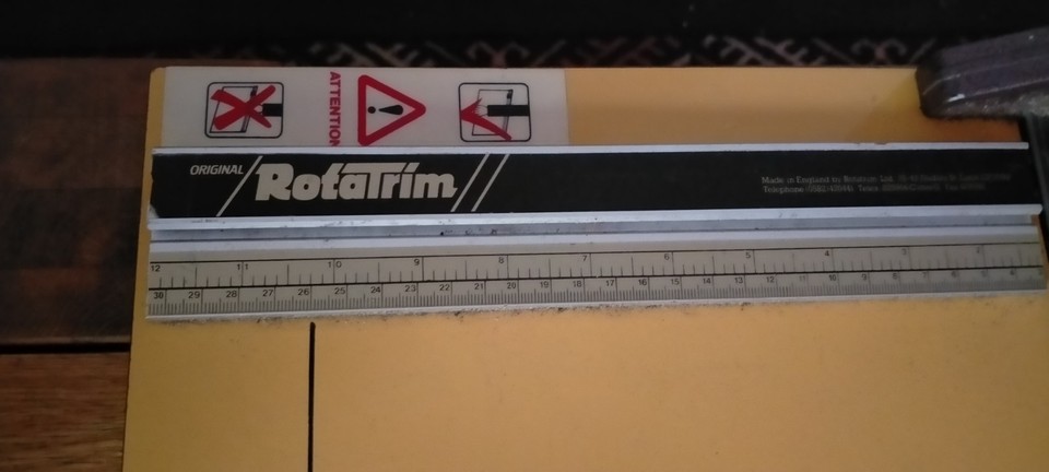 Rotatrim 30 Paper Trimmer Cutter 80cm A2 | eBay UK