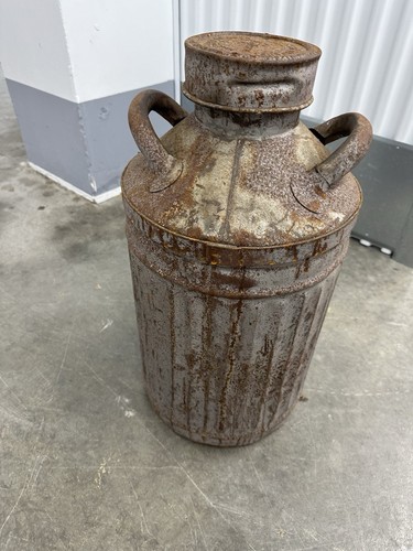 Vintage 10 Gal Jenney Solvenoil Premium Motor Oil Can Gas Station ...